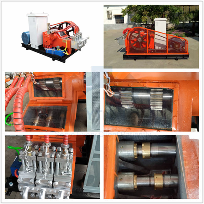 90Kw Cement Grout Pump 33 Mpa High Pressure Grouting Pump