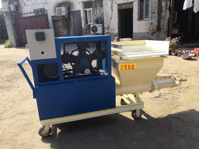 ISO9001 Stucco Spraying Machine Mortar Plastering Machine 5L Hopper