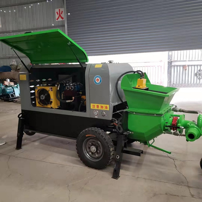Small Wet Shotcrete Machine 22kw Gunite Application Equipment