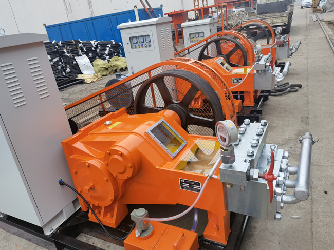 Rotary Jet 90Kw Cement Grout Pump High Pressure Grouting Machine